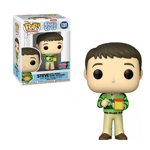 Funko Pop! BLUE CLUES: Steve with Handy Dandy Notebook #1281 [Fall Con ...