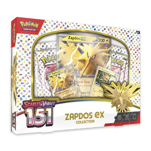 Pokemon TCG: Scarlet & Violet - 151 Zapdos EX Collection – BoomLoot