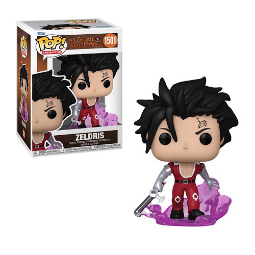 Funko Pop! THE SEVEN DEADLY SINS: Zeldris #1501 – BoomLoot