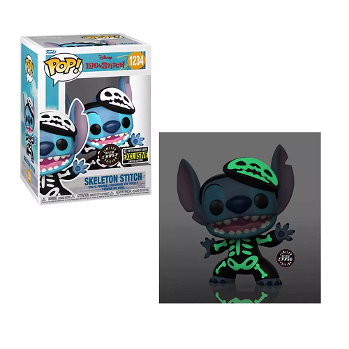 Funko Pop! LILO & STITCH: Skeleton Stitch #1234 [Entertainment Earth ...