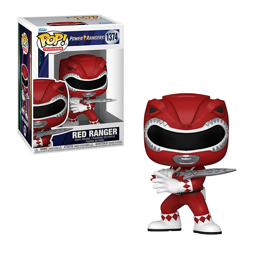 Funko Pop! POWER RANGERS: Red Ranger #1374 – BoomLoot