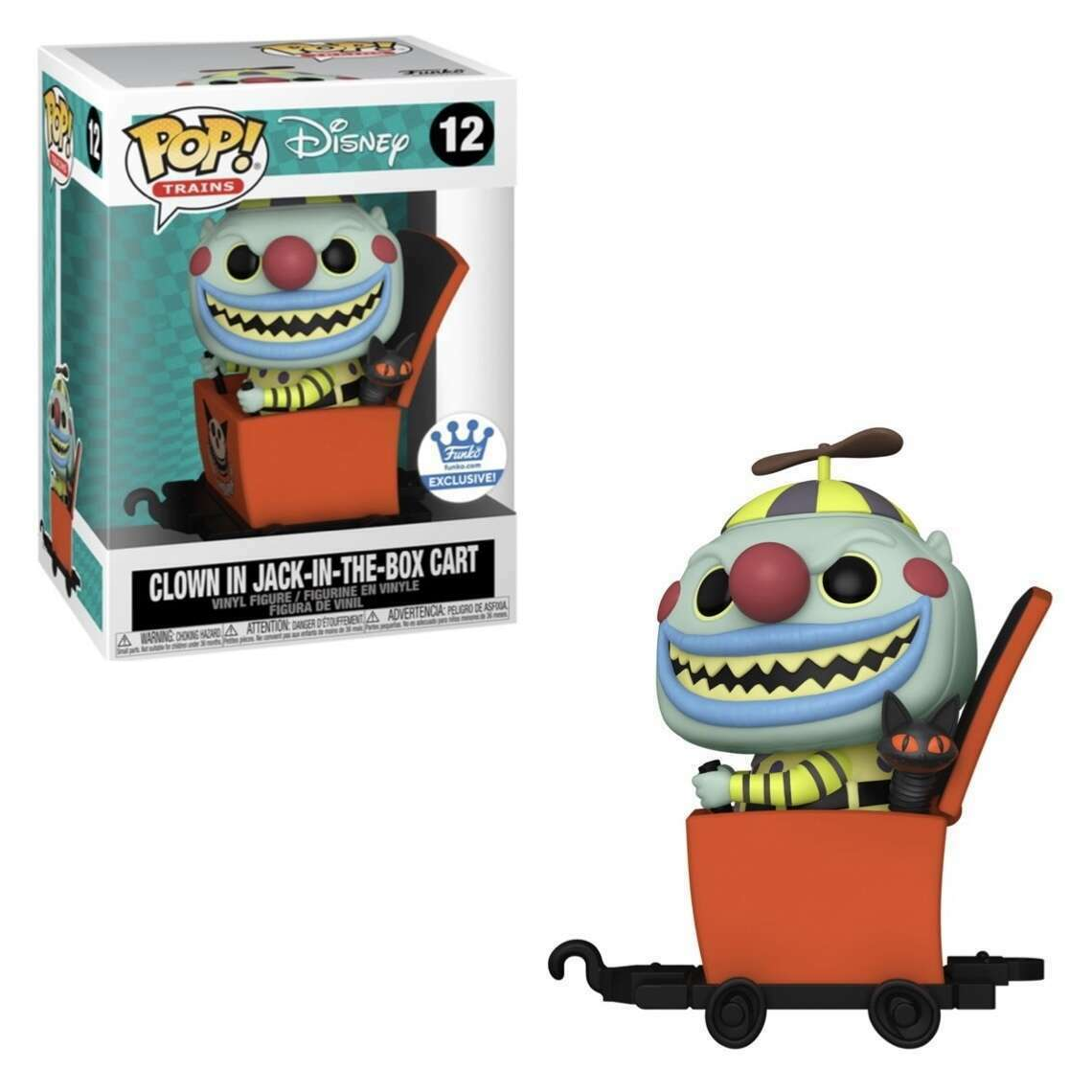 Funko Pop! DISNEY: Clown in Jack-In-The-Box Cart #12 [Funko Shop ...