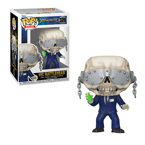 Funko Pop! MEGADETH: Vic Rattlehead #320 – BoomLoot