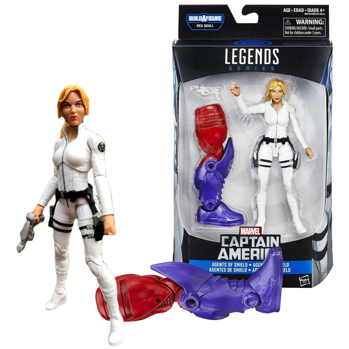 Marvel Legends 6-inch Agents of Shield Sharon Carter Red Skull – BoomLoot
