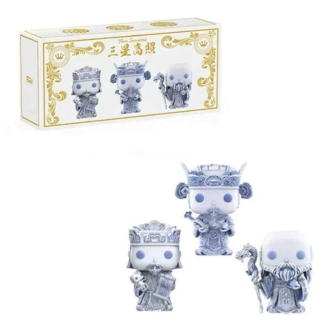 Funko Pop! Three Immortals Porcelain 3-pack Asia Exclusive [Fall 2021 ...