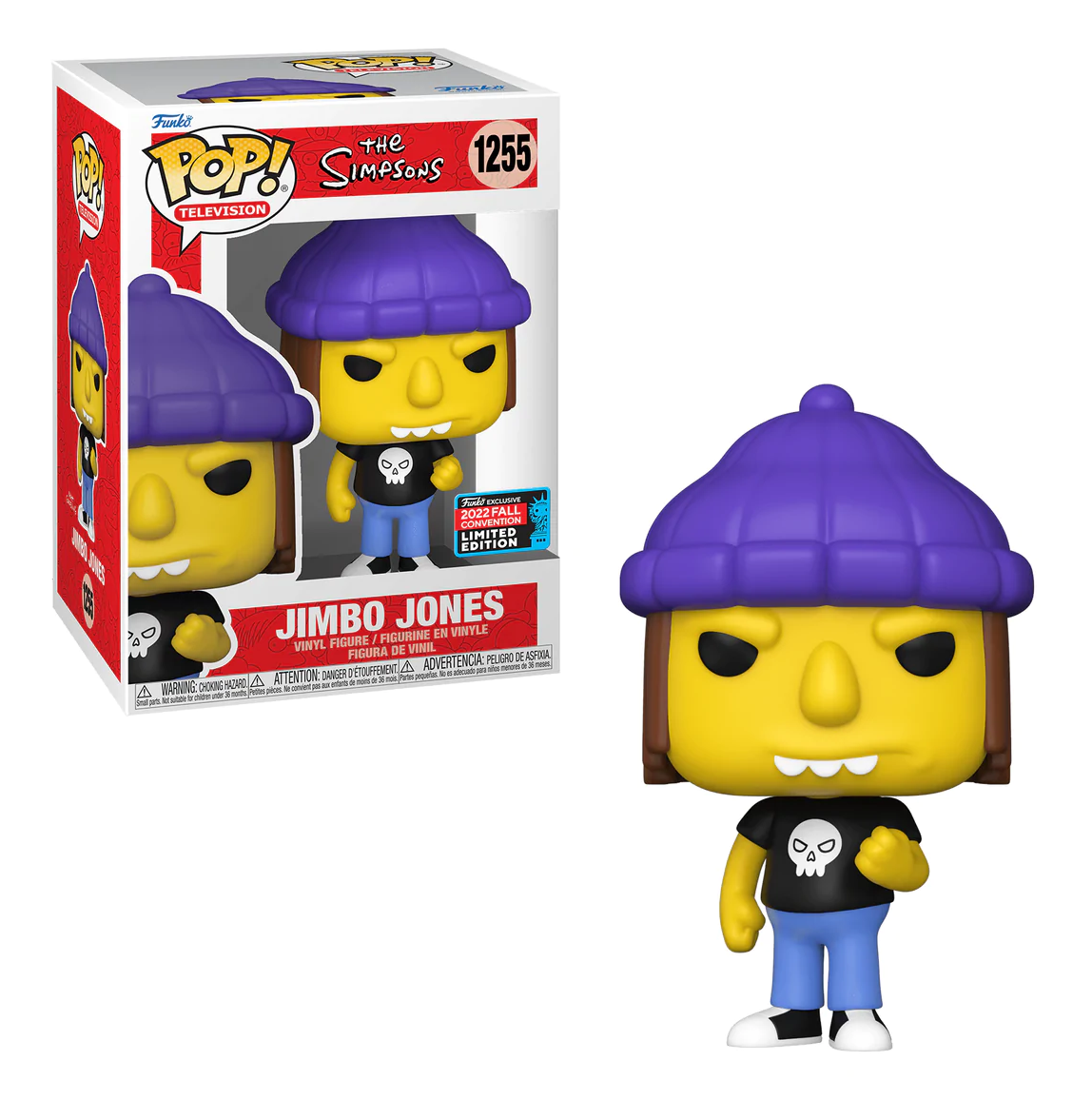 Funko Pop! THE SIMPSONS: Jimbo Jones #1255 [Fall 2022] – BoomLoot